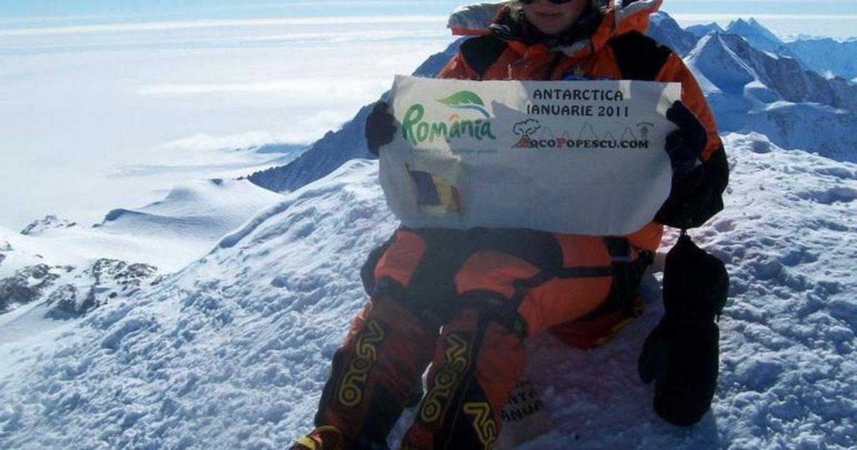 Crina Coco Popescu, prima alpinista care a realizat circuitul "Seven ...