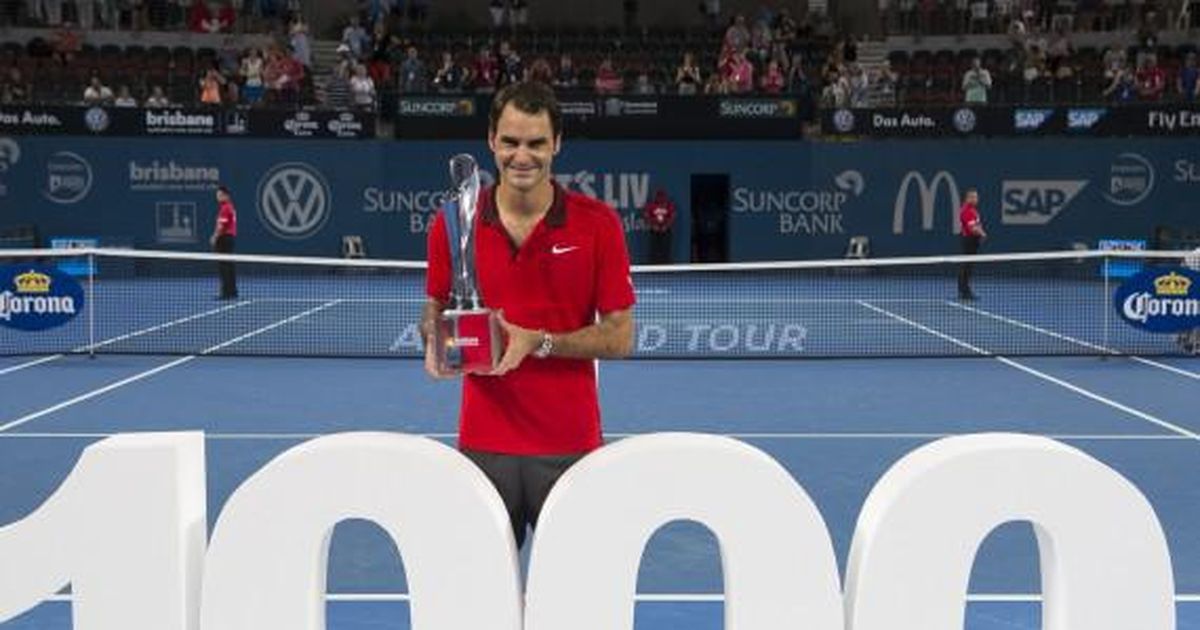 Roger Federer, invingator la Brisbane, titlul cu numarul 83. Este a ...