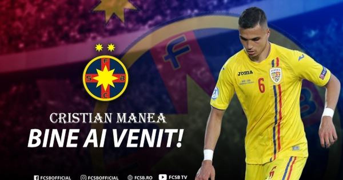 Cristian Manea va evolua la FCSB până la finalul sezonului - GOLAZO.ro