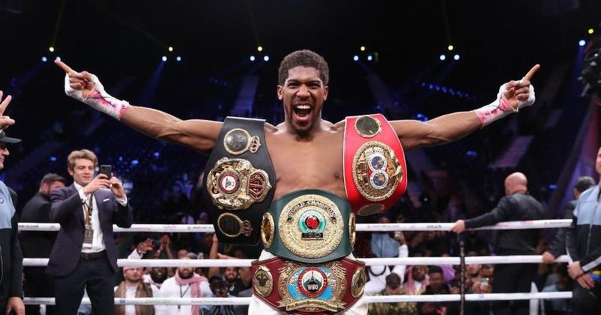 VIDEO Anthony Joshua a redevenit campion mondial IBF, WBA, WBO și IBO ...