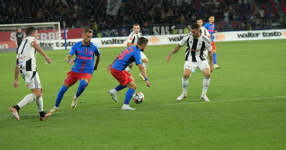 PACE ÎN GHENCEA FCSB - U Cluj 1-1 » Musi a marcat primul său gol la ...