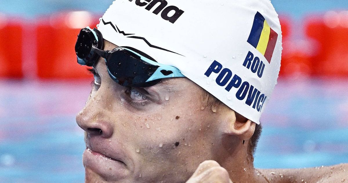 ÎN FINALĂ! David Popovici va lupta pentru o medalie la 100m liber - GOLAZO.ro