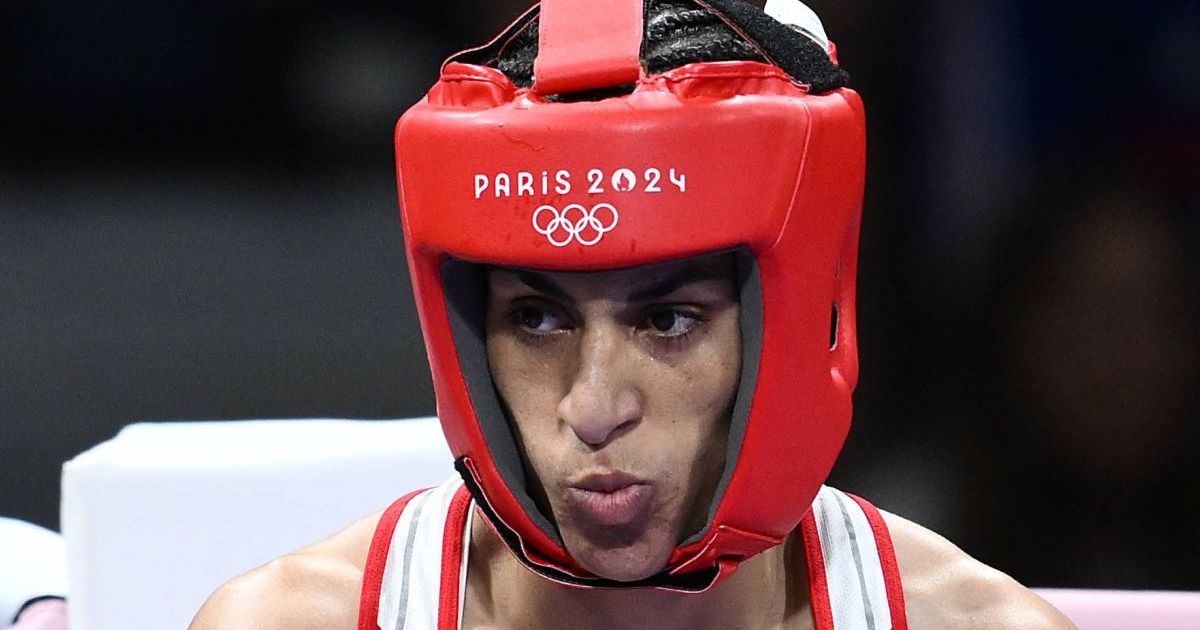 Meciul de box dintre Imane Khelif (Algeria) și Angela Carini (Italia) s ...