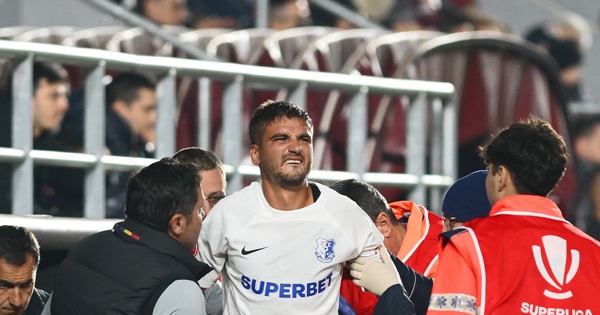 Pierdere mare pentru Farul. Dragoș Nedelcu s-a accidentat în meciul cu ...