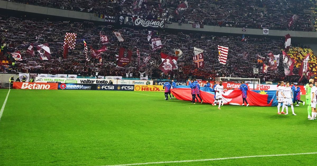 Vișiniii, impact mai mare! Galeria Rapidului a impresionat înaintea ...