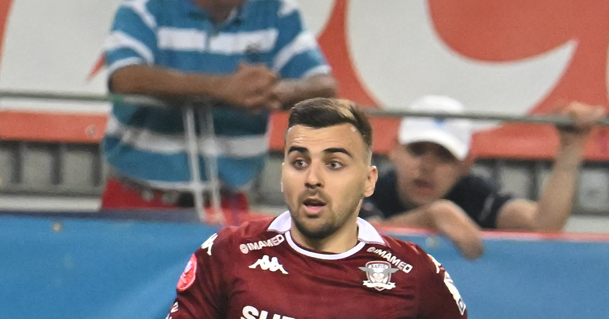 Luka Gojkovic nu a convins. Rapid l-a adus cu așteptări mari, dar sunt ...