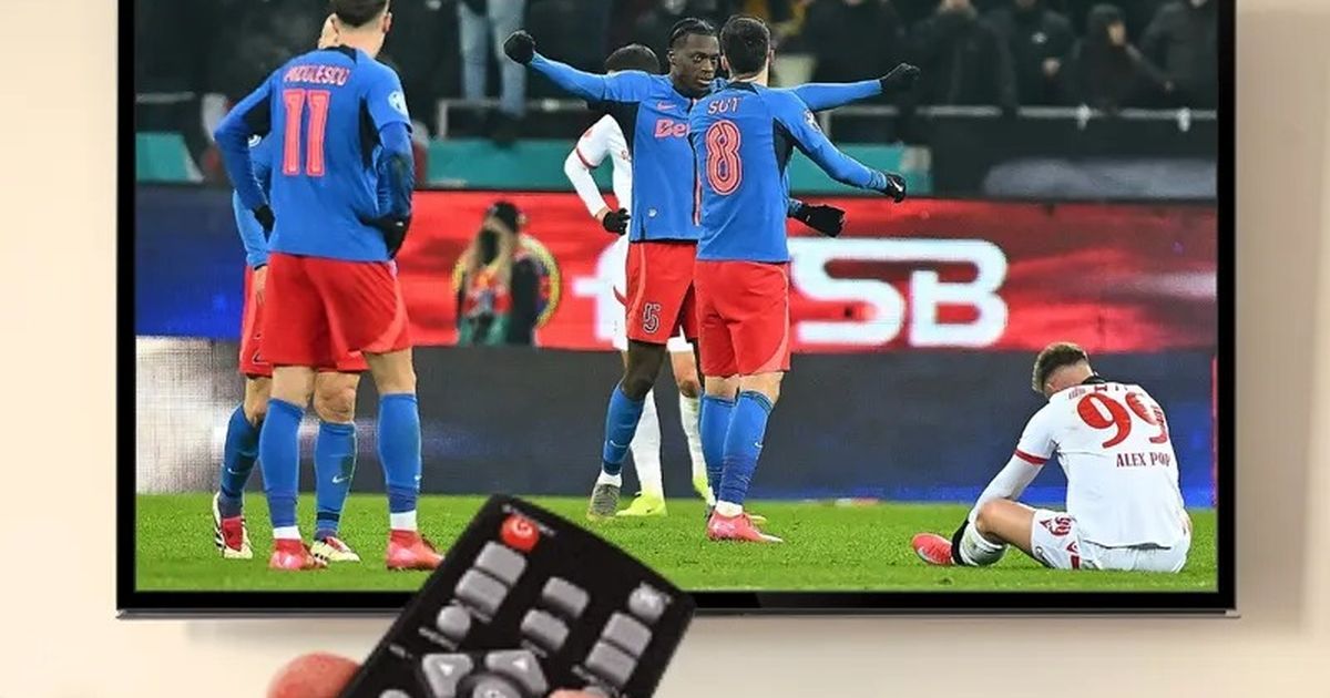 FCSB - U Cluj vs Rapid - Dinamo. Cine a câștigat duelul audienței TV în week-end - GOLAZO.ro