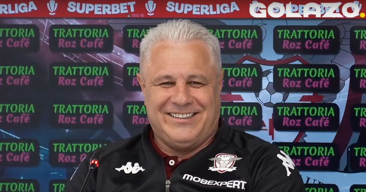 Rapid - FCSB. Criză de râs / Șumudică, printre hohote nestăpânite: „Mă ...