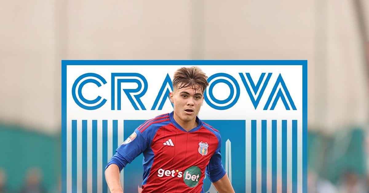 David Matei, oficial la Craiova. Oltenii l-au prezentat pe tânărul de ...