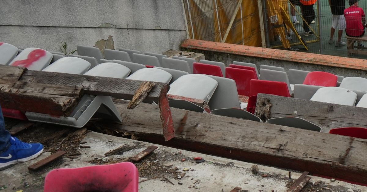 Imagini dezolante Cum arată stadionul Dinamo, la 3 ani de la ultimul ...