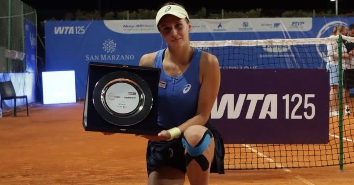 Anca Todoni, campioană la Bari! Tenismena a câștigat finala turneului ...