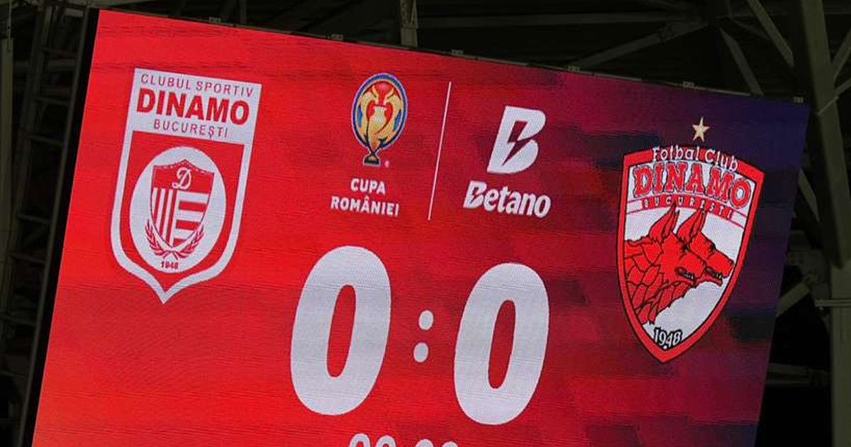 „Dinamo bate Dinamo” / FOTO. Anomalia Cupei » Ce s-a întâmplat la ...