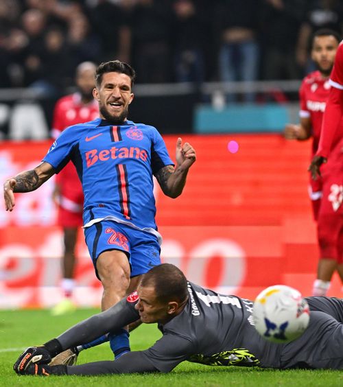 Gafă la Dinamo - FCSB. Alexandru Băluță a profitat de eroarea de ...