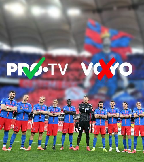 FCSB pune clauză anti Voyo. Pro TV nu va putea să transmită meciurile ...